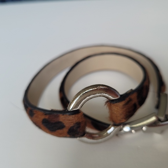 PETER LANG | Jewelry | Peter Lang Leopard Print Leather Wrap Bracelet ...